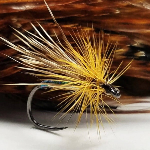 Kebari Black Knight Killer Bug: Pack of 2 Flies, Tenkara, Fly Fishing ...