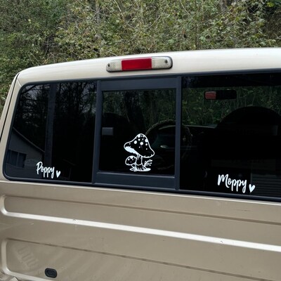 Custom Car Decals With Custom Font, Symbols, and Vinyl Color, Custom ...