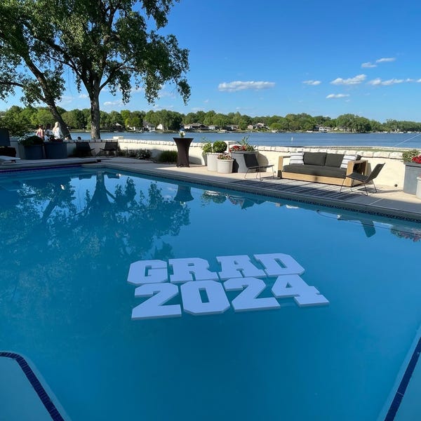 Floating Foam Pool Letters for Personalized Pool Décor - Perfect for ...