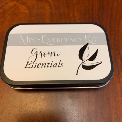 Groomsmen Mini-emergency Kit Tin Only or Filled Perfect for the Last ...