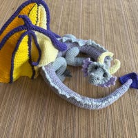 Crochet Sleeping Dragon PDF Pattern - (digital Pattern Only, NOT the ...