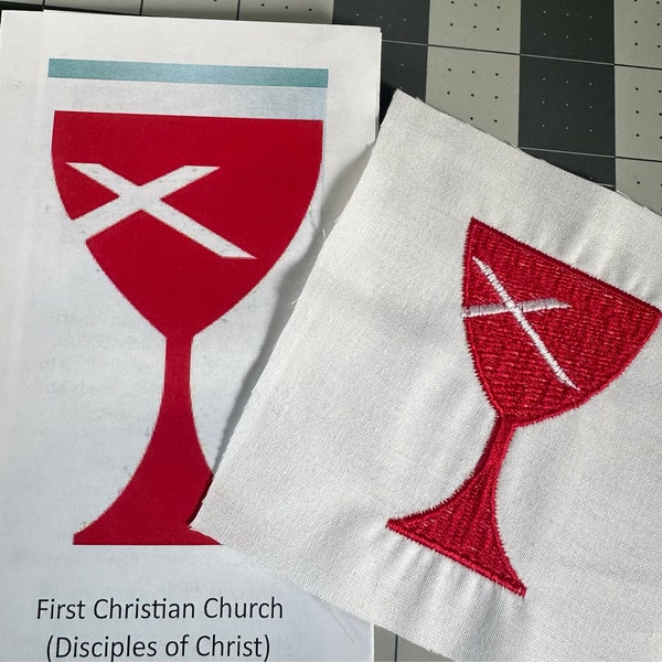 Chalice - Machine Embroidery Design - Etsy