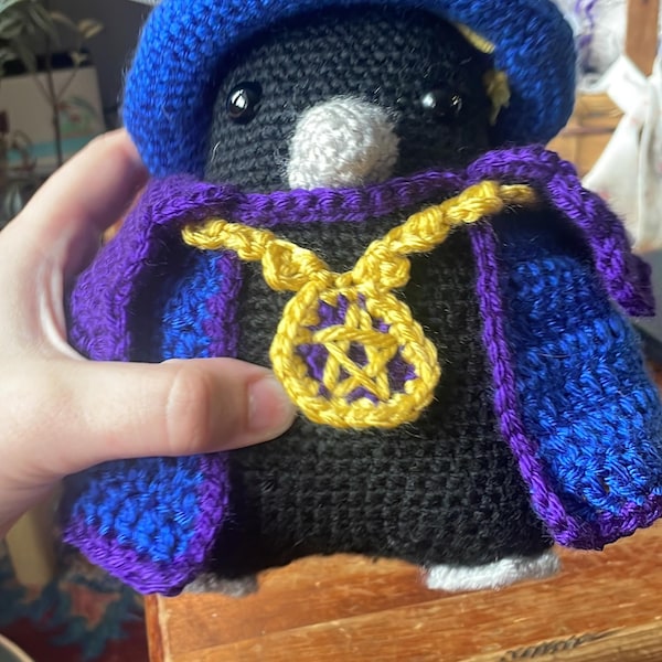 Wizard Crow, Druid Bear 2in1 PDF Crochet Amigurumi Pattern Bundle ...