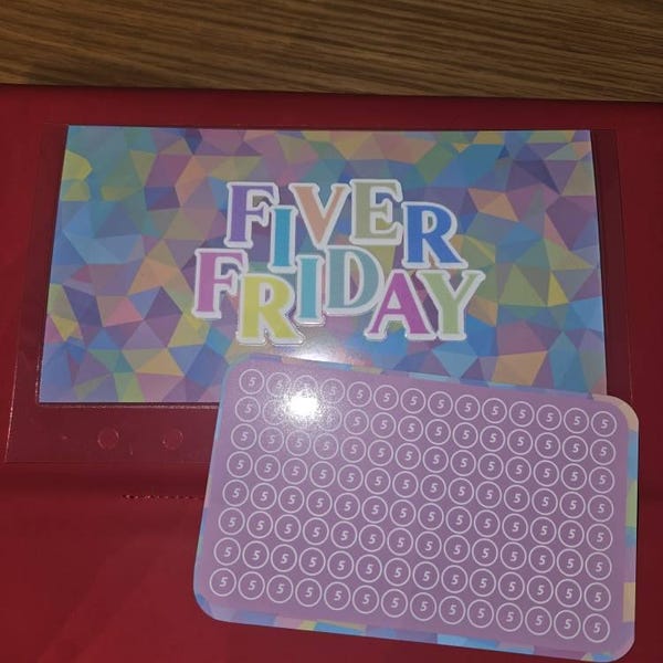 Blue Leopard Print PU Leather A6 Budget Binder | Custom Option ...