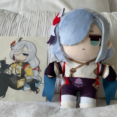 Liyue Vol. 2 Ganyu Yun Jin Shenhe Ovo Plush Doll - Etsy