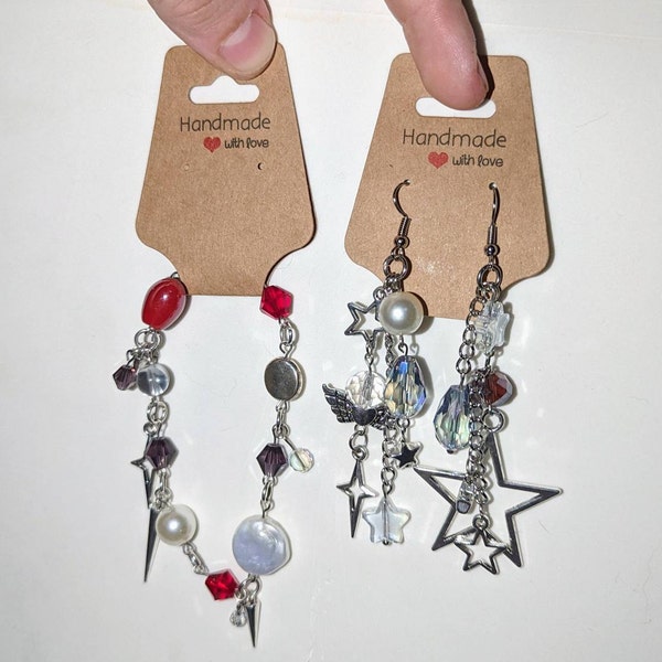 Treasure From the Ocean Cluttercore Necklace Handmade Beaded Necklace ...