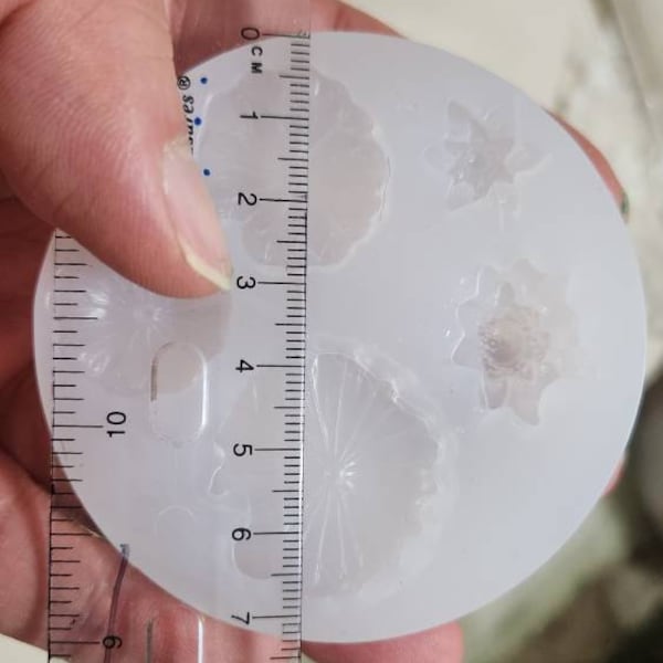 Small Fish Lotus Pond Mold-lotus Flower Mold-rose Flower Resin Mold ...