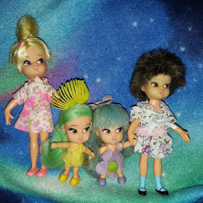 Your Choice: Vintage 1960s Kola Kiddles by Mattel Luscious Lime or ...