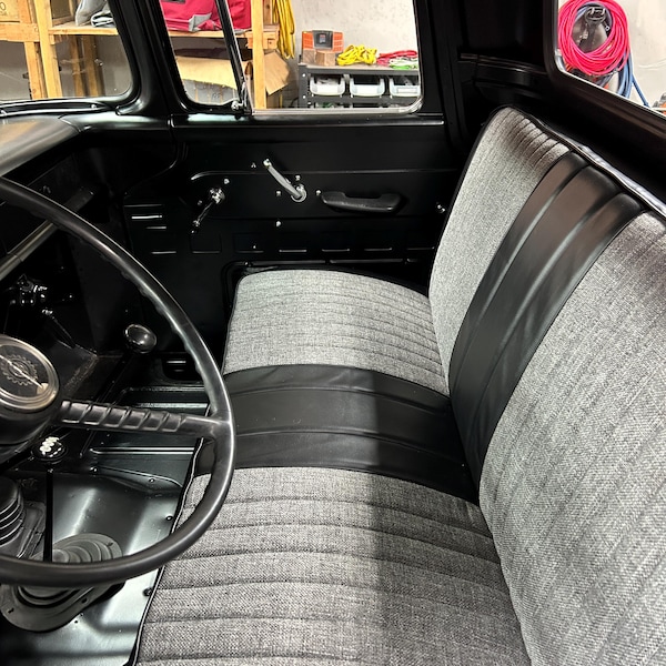 Classic Truck Bench Seat Upholstery Kit | Custom-fit Cover for Chevy ...