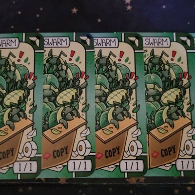 5 Scute Swarm Tokens for Magic the Gathering - Etsy
