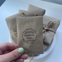 Pretty Pastel Ticket Style Wedding Invitations With Perforated Tear off ...