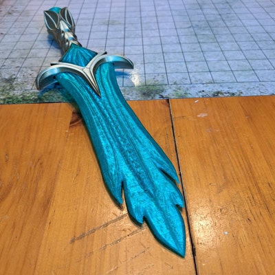 Skyrim's Glass Mace 24 Long Full Size 3D Printed - Etsy