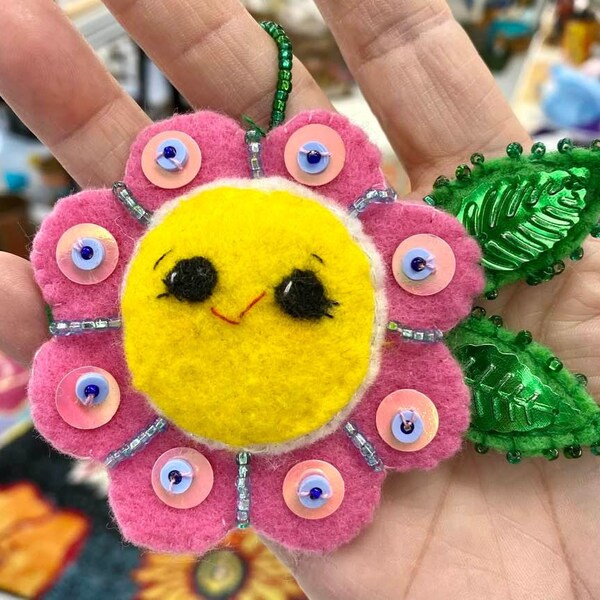 Garden Flower-pdf Sewing Pattern-diy-felt Flower-toy Pattern-cute ...