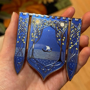 Night & Day Yin Yang Enamel Pin Set - Etsy