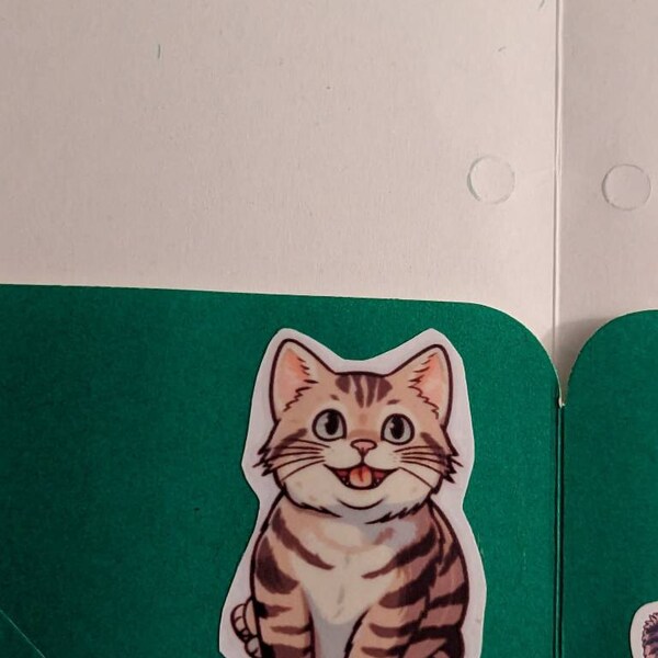 Calico Cat Sticker | Cat Sticker | Laptop Sticker | Cat Lover Gift ...