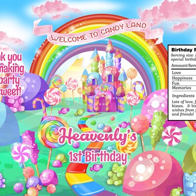Candy Land, Candy Shop Clip Art Set - Etsy