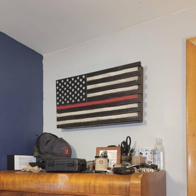 Hidden Gun Storage Mini American Concealment Flag - Etsy