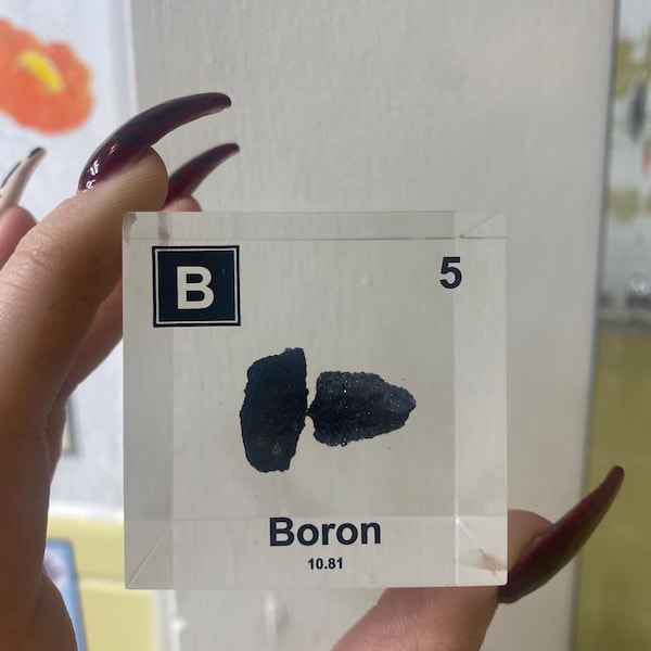 Lithium Element Cube Collection Display for Teacher Gift Educational ...