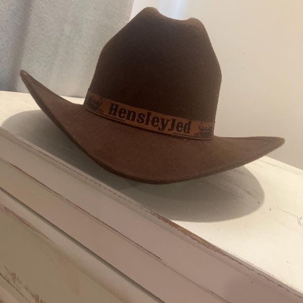 Custom Toddler Cowboy Hat | Personalized Toddler Cowboy Hat | Custom ...