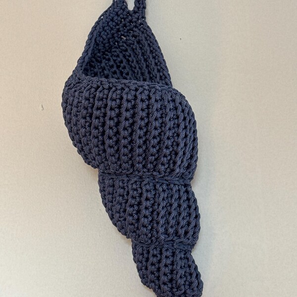 Crochet Spiral Shell Basket Pattern, Hanging Planter PDF Pattern - Etsy