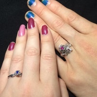 Rosebud Band With Raised Edge in Silver, Made to Order - Etsy