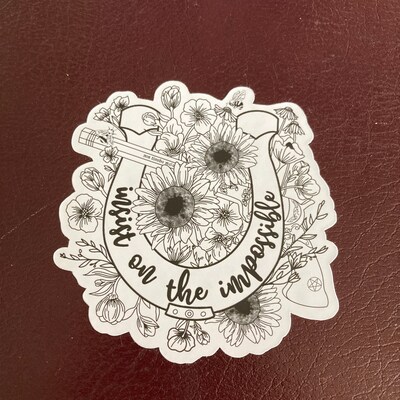 Dean Winchester Insists on the Impossible Stickers - Etsy