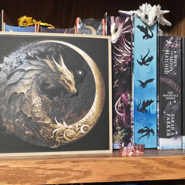 Bat Wing Bookends - ACOTAR Inspired - Etsy