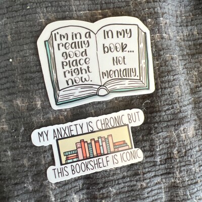 One Audiobook at A Time Sticker, Bookish Merch and Accessories, Gift ...
