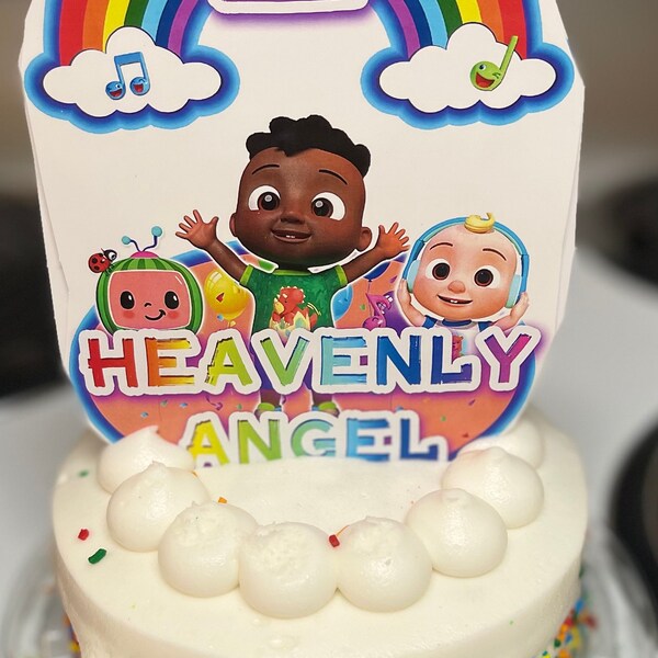 INSTANT Cake Topper + Big Numbers From 1 to 9 Years • Cake Topper for ...