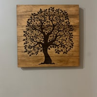 Tree of Life Wooden Sign, Tree Wall Hanging, Laser Engraved Wooden Sign ...