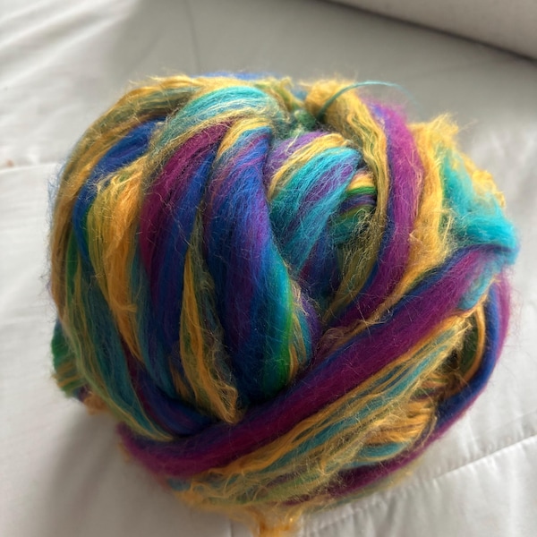 Short Staple Flax, Flax Noil, Tow Flax Spinning, Blending, Felting - 2 ...