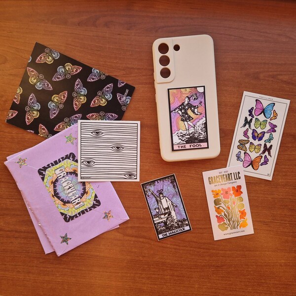 Evil Eye, Protection Symbol, Vinyl Sticker, All Seeing Eye, Holographic ...