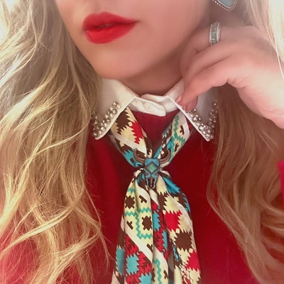 Wild Rag Red and Black Paisley Cowboy Western Neck Scarf Bandanna by ...