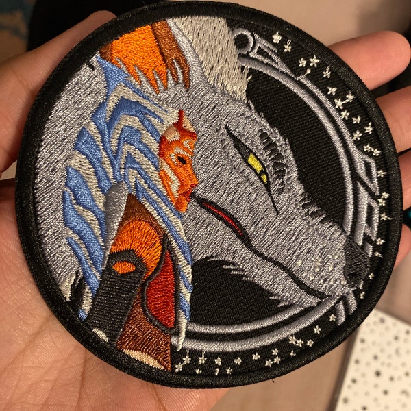 3.5" Pre Made Blank Patch Overlock Edge Embroidery (listing is for 3 ...