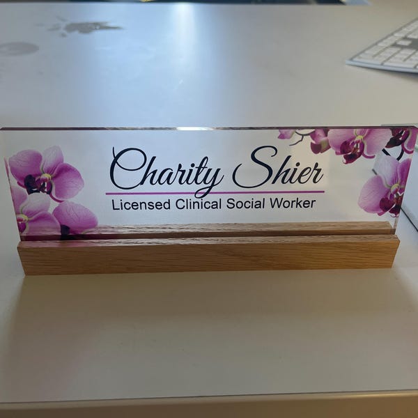 Personalized Graduation Desk Name Plate - Elevate Your Achievement ...