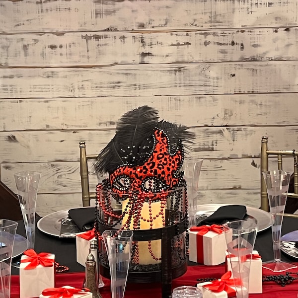 Masquerade Mask Party Favor, Candle, Gift Boxed, Masquerade Ball, Sweet ...