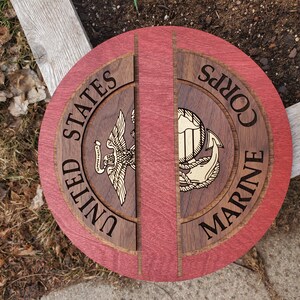 Army Split Seal SVG, DXF, AI File Digital Download for Plaques, Gifts ...