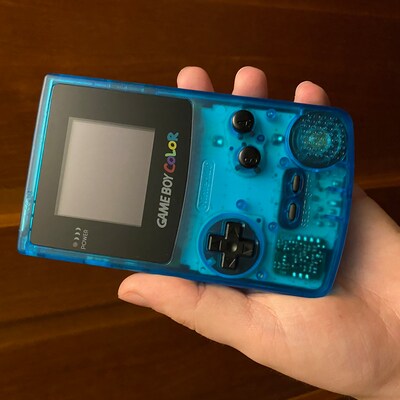 Glacier Blue Nintendo Gameboy Advance Backlit IPS V2 GBA - Etsy