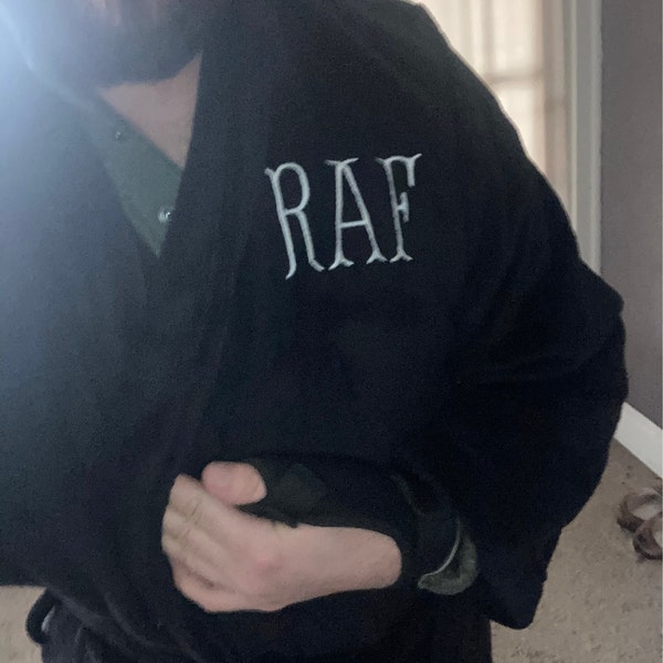 Personalized Men's Holiday Gift, Custom Gift Robe for Him, Custom ...