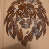 Small Exterior Lion Lion King Safari Zoo Big Cat Roar Garden Wall House ...