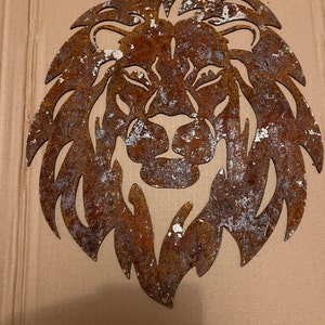 Rustic Rusty Metal Fern Leaf Sculpture Art Flower Garden - Etsy