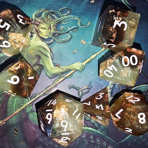 Taro Milk Tea Boba Dice Kawaii Dice, Boba Dice, Handmade Resin Sharp ...