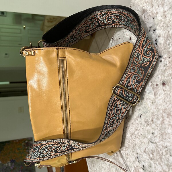 Retro Jacquard Purse Strap, 2" Wide Adjustable Crossbody Bag Strap ...