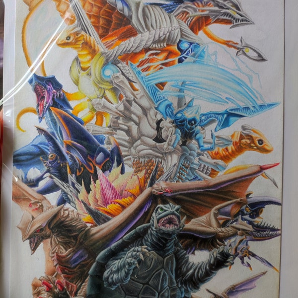 Chibi Kaiju #13- Mothra Leo (1998) Clear Sticker - Etsy