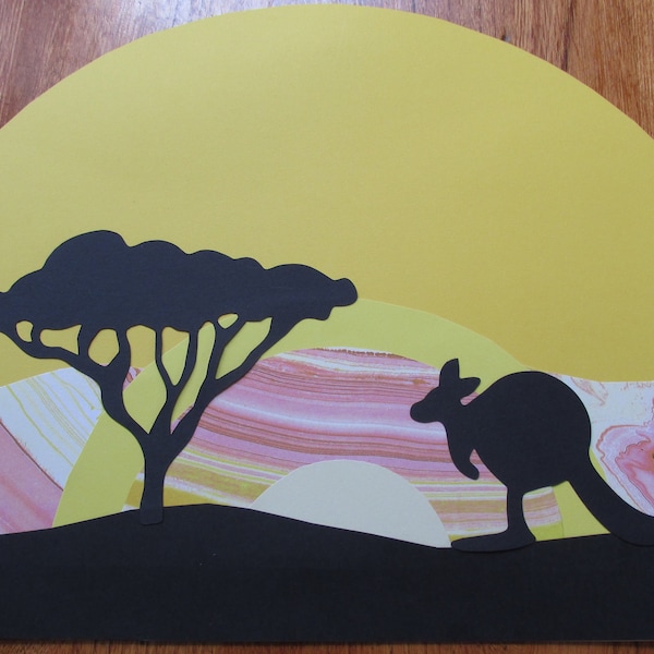 25 Pack - Paper Marula Tree Shape, Marula Tree Shapes, Paper Safari ...