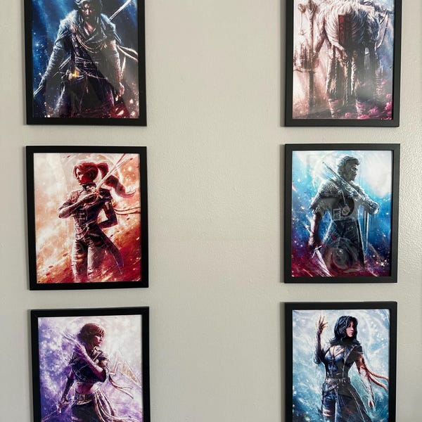 Final Fantasy XVI Clive and Jill - Limited Edition Fine Art Print ...