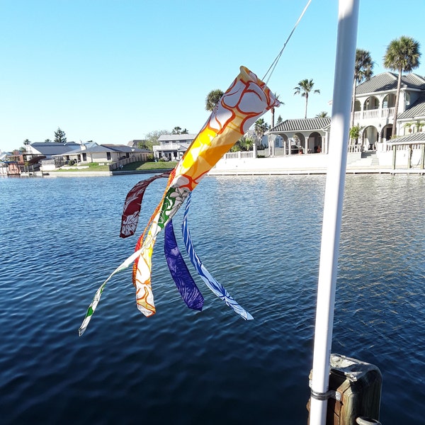 Koi Fish Windsock - 100% Loacally Made on Molokai by Big Wind Kite ...
