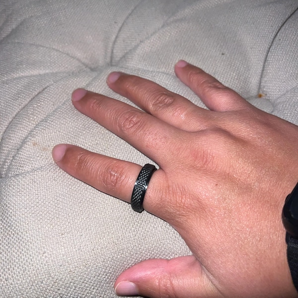 Custom Fidget Ring Spinner Rings Custom Pattern, Color Stim Ring for ...