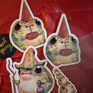 Frog Stack Art Print Original Wall Hanging Cute Frog Art - Etsy