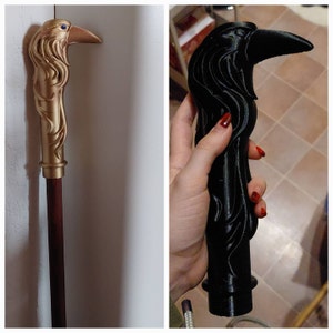 Crow Canehead - Etsy